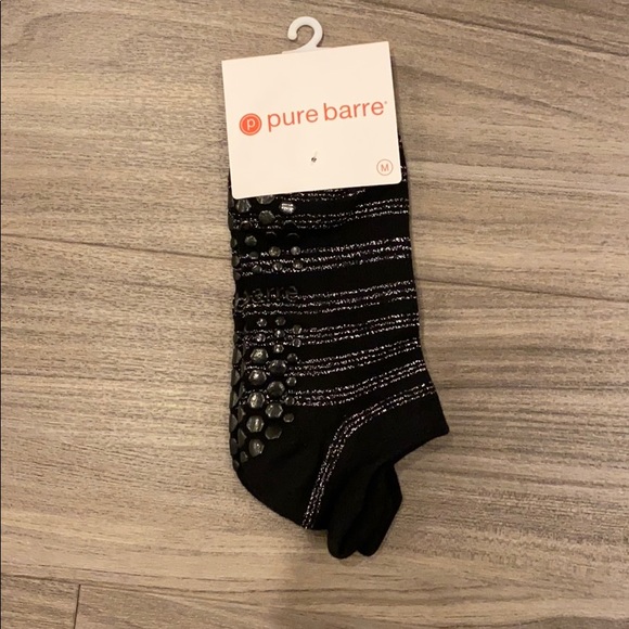 Pure Barre | Accessories | Pure Barre Medium Sticky Socks | Poshmark